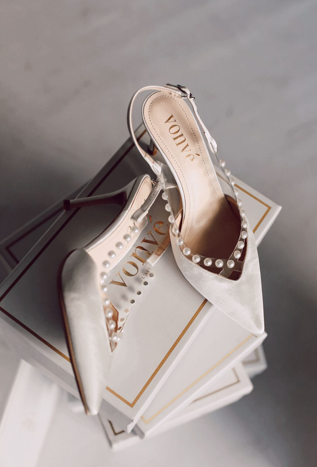 Wedding Shoes Collection for Brides by Vonvé Bridal Couture